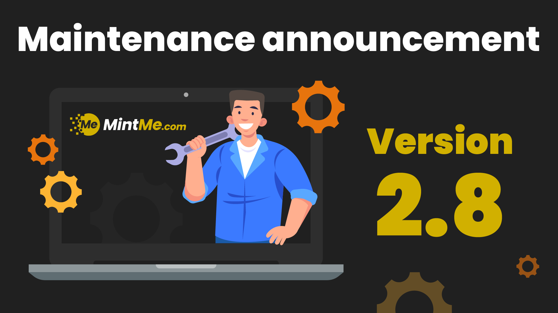 2.8 Maintenance announcement version | mintMe