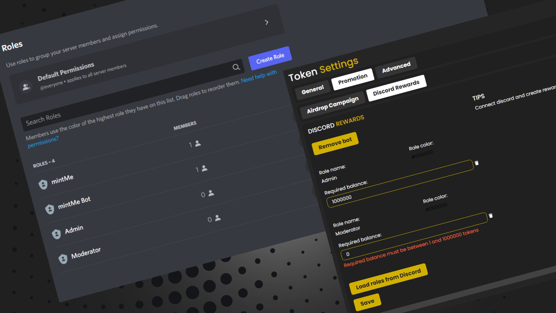 Exclusive Discord roles for your loyal followers! | mintMe