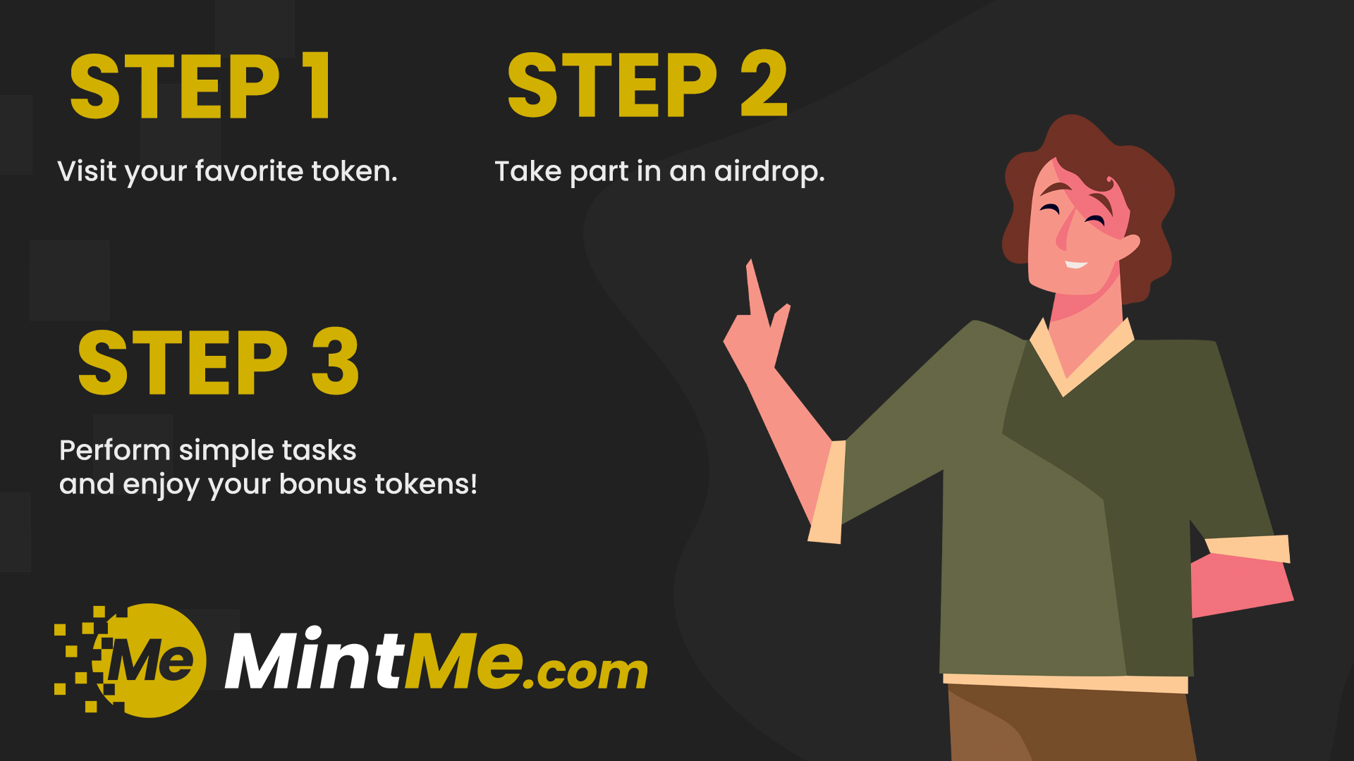 Get yourself some free bonus tokens from your favorite creators! | mintMe